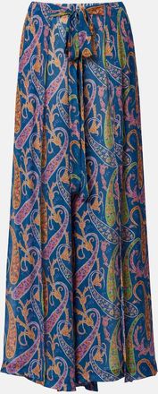 Etro Pantalon large &agrave; imprim&eacute; cachemire