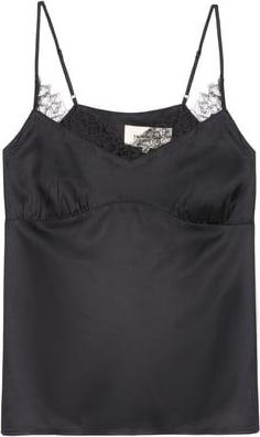 Saison 1865 Top Nightie - Schwarz