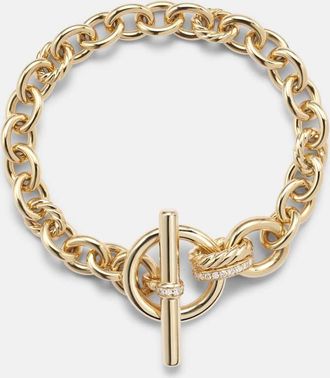 David Yurman Armband DY Mercer aus 18kt Gelbgold mit Diamanten