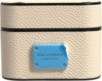 Dolce & Gabbana unisex, Accessoires, Blanc, Taille: ONE Size Airpods Case