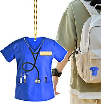 Generic Schl&uuml;sselanh&auml;nger mit Acrylanh&auml;nger, Autoanh&auml;nger aus Acryl, Ornament Anh&auml;nger f&uuml;r automatischen R&uuml;ckstrahler - Innendekoration f&uuml;r leichte Fahrzeuge 