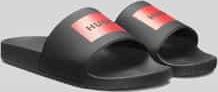 HUGO BOSS Badeschuhe mit Logo Print