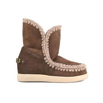 Mou New Inner Wedge Suede - Femme - Chaussures - Brun - Taille: 39 EU
