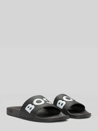 HUGO BOSS Badeschuhe mit Logo-Print Modell ARYEH_SLID