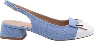 Nathan-Baume Femme, Chaussures, Bleu, Taille: 40 EU Lilith Escarpin Slingback