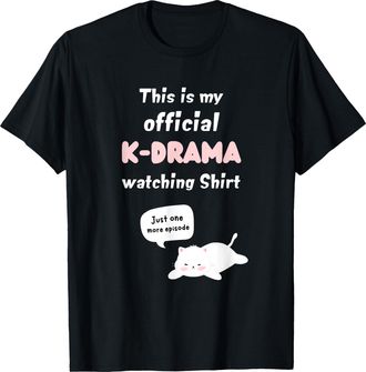 Foxxy Merch Offizielles K-Drama Watching Outfit Lustiger Hanguk Kpop Fan T-Shirt
