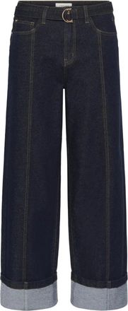 Cream Femme, Jeans, Bleu, Taille: W25 Audrey Fit Wide Jeans