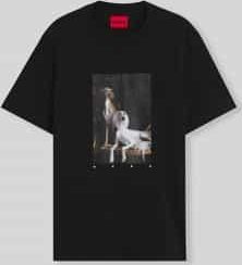 HUGO BOSS Regular Fit T-Shirt aus reiner Baumwolle Modell Daffilo