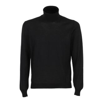 Tagliatore Pull &agrave; col roul&eacute; - Homme - Pulls - Noir - Taille: 2XL