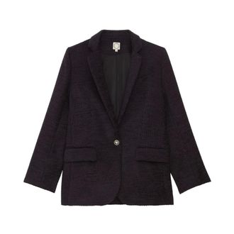 Ines De La Fressange Bruna tailored jacket - Femme - Vestes - Bleu - Taille: 42 FR