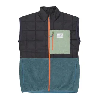 Cotopaxi Gepolsterte Hybridweste Graphit/Blautanne - - Jackets - Herren - Mehrfarbig - XL