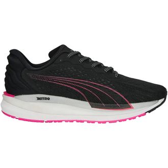 Puma Magnify Nitro Surge Damen schwarze Laufschuhe