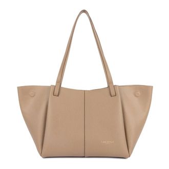 Lancaster Femme, Sacs, Beige, Taille: ONE Size Shoulder Tote M Sierra Haus