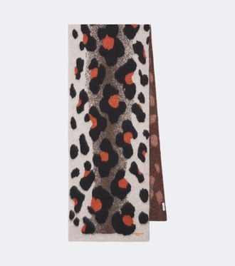 Givenchy &Eacute;charpe en jacquard dalpaga et laine