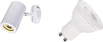 SLV ENOLA B | Wand- und Deckenleuchte, Spot, LED Strahler, dreh- und schwenkbar, Beleuchtung innen, Deckenfluter, Deckenstrahler | inkl. effizientem GU10 