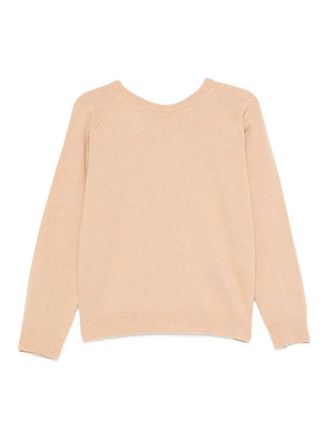 Maison Margiela Pull Col Rond - Camel