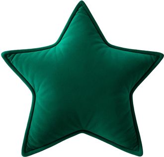 Heimtexland Dekokissen Weihnachten Formkissen Stern Kuschelkissen Samt 40 cm Deko Weihnachtskissen Zierkissen Geschenk-Idee Weihnachtsdeko Kissen Typ924 tannengr&uuml;