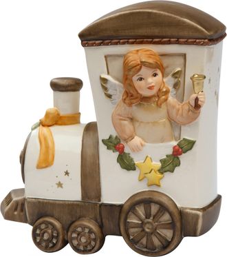 GOEBEL 41462078 Weihnachten Figur Die Weihnachtslok
