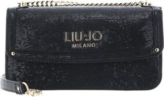 Liu Jo sac &agrave; &eacute;paule bandouli&egrave;re Evrim Crossbody Bag East/West Nero noir