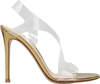 Gianvito Rossi High Heel Sandales - Femme - Chaussures - Gris - Taille: 36 EU