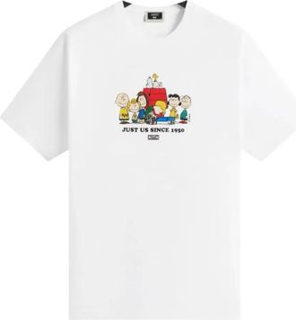Kith x Snoopy Peanuts t-shirt Just Us Since 1950 White - Blanc