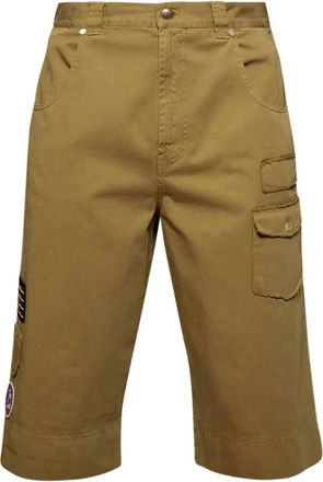 Palm Angels Shorts mit aufgesetzten Taschen - Grün