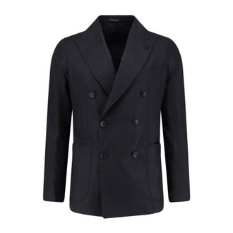 Tagliatore Montecarlo Blazer - - Jackets - Herren - Blau - S