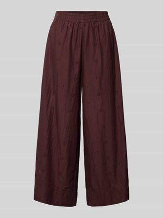 Marc O'Polo Denim Regular Fit Culotte mit Stickereien
