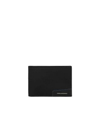 Piquadro Mens Wallet Black Recycled Nylon Bags