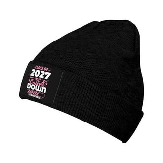 Generic Chaud Tricot&eacute; Bonnet, Classe de 2027 - Remise des dipl&ocirc;mes, Unisexe Casquette Tricot&eacute;, Bonnet Hiver Chaud Tricot pour Sports, Adultes, Cyclisme