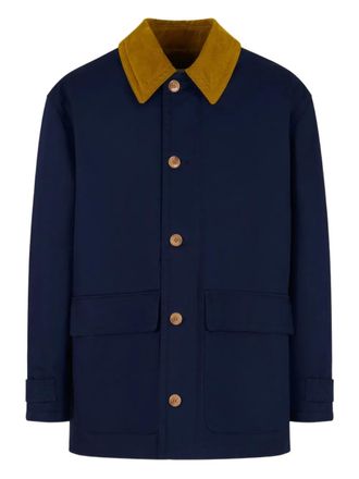 Marni manteau à boutonnière - Bleu
