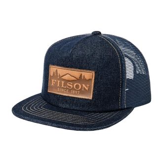 Filson Scenic Trucker Mesh Cap - - Accessories - Herren - Blau - ONE SIZE
