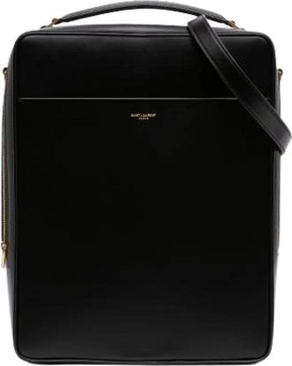 Saint Laurent Sac bandouli&egrave;re pr&eacute;-poss&eacute;d&eacute; - Femme - Pre-owned - Noir - Taille: ONE Size
