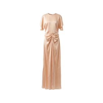 Victoria Beckham Femme, Robes, Beige, Taille: 34 FR Robe drap&eacute;e Isabella
