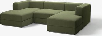 IKEA J&Auml;TTEBO 3,5er-Sitzelement mit R&eacute;camieren
