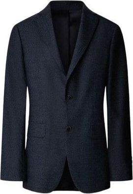 Fa&ccedil;onnable Veste col tailleur en laine m&eacute;lang&eacute;e