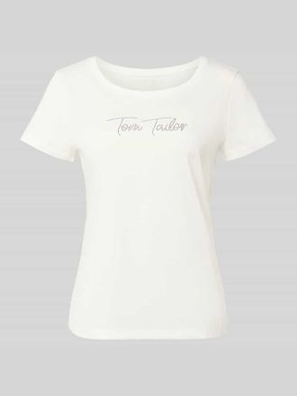 Tom Tailor Regular Fit T-Shirt aus reiner Baumwolle