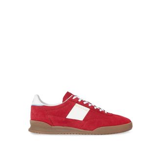 Paul Smith Rote Wildleder-Schn&uuml;rschuhe - - Shoes - Herren - Rot - 43 EU