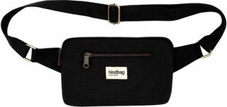 Hindbag Kollektion Harry - Rechteckige Fanny Pack - Bio-Baumwolle (Schwarz)