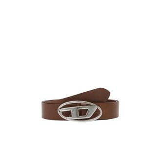 Diesel Oval D Logo B-1Dr G&uuml;rtel - - Accessories - Herren - Braun - 95 CM