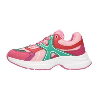 Mexx Niedrige Sneakers Loyce Lila Leder - - Shoes - Damen - Mehrfarbig - 36 EU