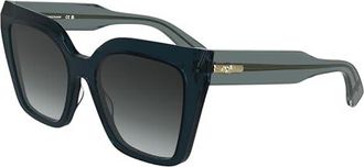 Longchamp Lunettes de Soleil LO778S N 400 TRANSPARENT BLUE 54/19/140 Femme