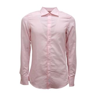 Dsquared2 Italienisches Dean Hemd - - Shirts - Herren - Rosa - S