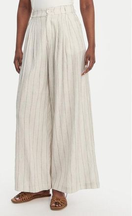Eleh Stoffhose SS260272 &Eacute;cru Relaxed Fit