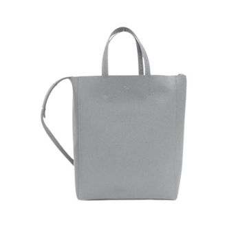 Celine Pre-owned Vertical Cabas Small Calf Tote Bag - Femme - Pre-owned - Gris - Taille: ONE Size