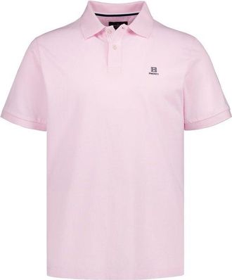 Hackett Herren Polo-Shirt rosa Baumwoll-Piqu&eacute;