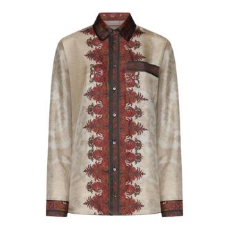 Pierre-Louis Mascia Aloe Langarmshirt - - Blouses & Shirts - Damen - Mehrfarbig - S