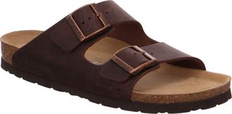 Rohde Herren Pantoletten GRADO Hausschuhe Clogs 5925 Braun, Schuhgr&ouml;&szlig;e:41 EU