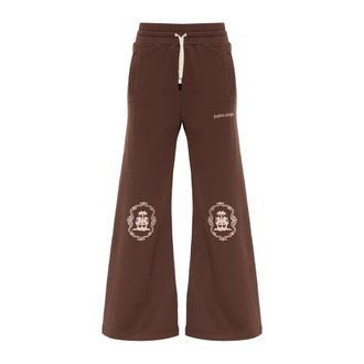 Palm Angels Pantalon de surv&ecirc;tement &eacute;vas&eacute; - Femme - Pantalons - Brun - Taille: 38 FR