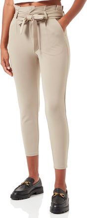 Vero Moda VERO Moda Damen Vmeva Hr Loose Paperbag P Ga Petite Noos, Laurel Oak, M / 28L